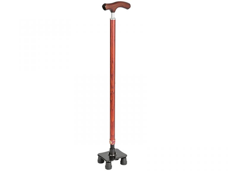 Small Base Quad Cane with Metal Connection Handle | EROUND HealthCare